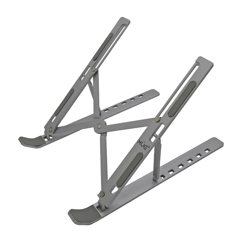 Base portable de aluminio tipo stand de 6-posiciones, para laptops has ...