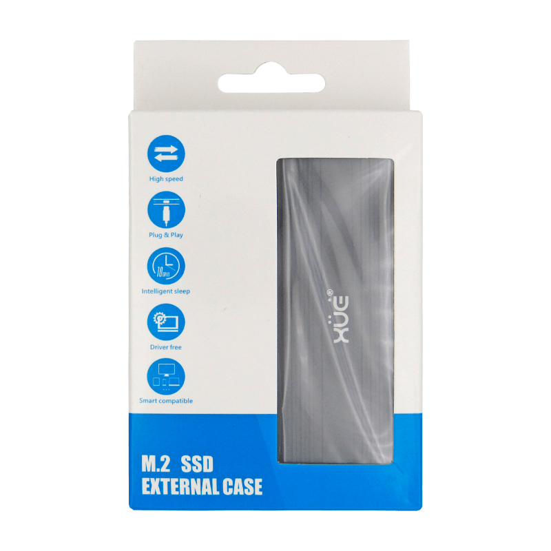 Caja Pci E Nvme Usb C Ext Ssd Nvme Key M And Msata Bm Key Negro 20gbps