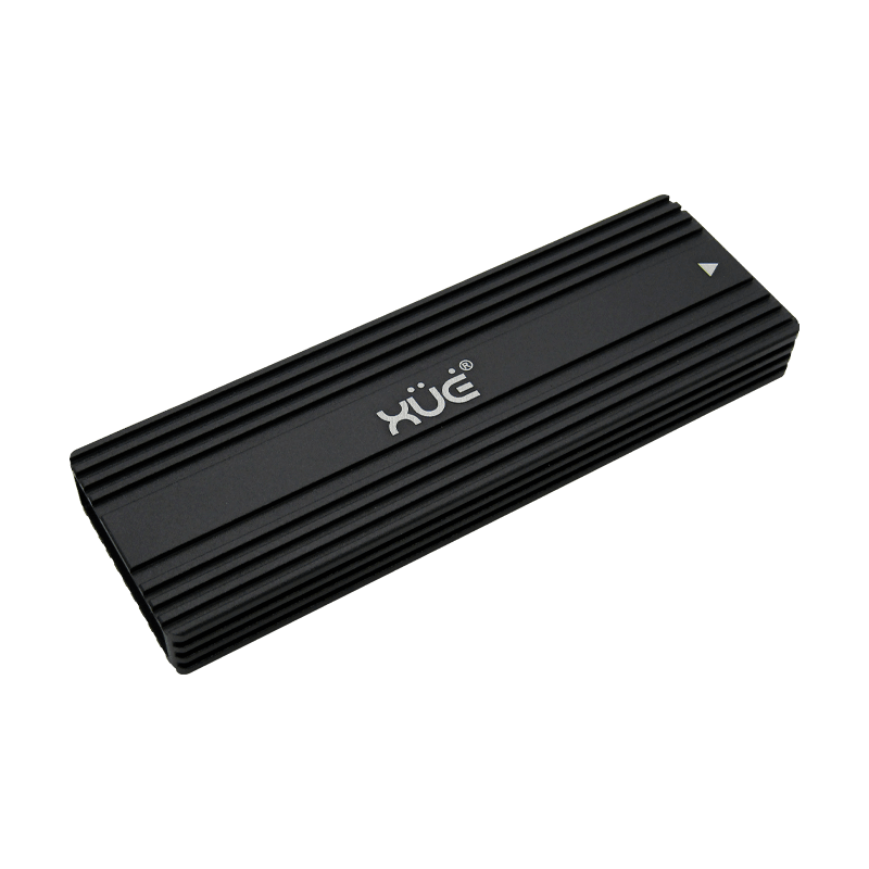 CAJA PCI-E NVME USB-C EXT SSD NVME KEY M & MSATA B+M KEY NEGRO 20Gbps ...
