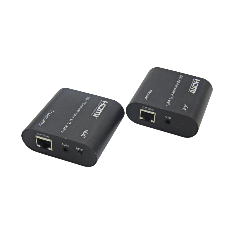 EXTENSOR HDMI 1080P 60M CON AUDIO RJ45 CAT5E/6 - PCS FOR ALL SAS