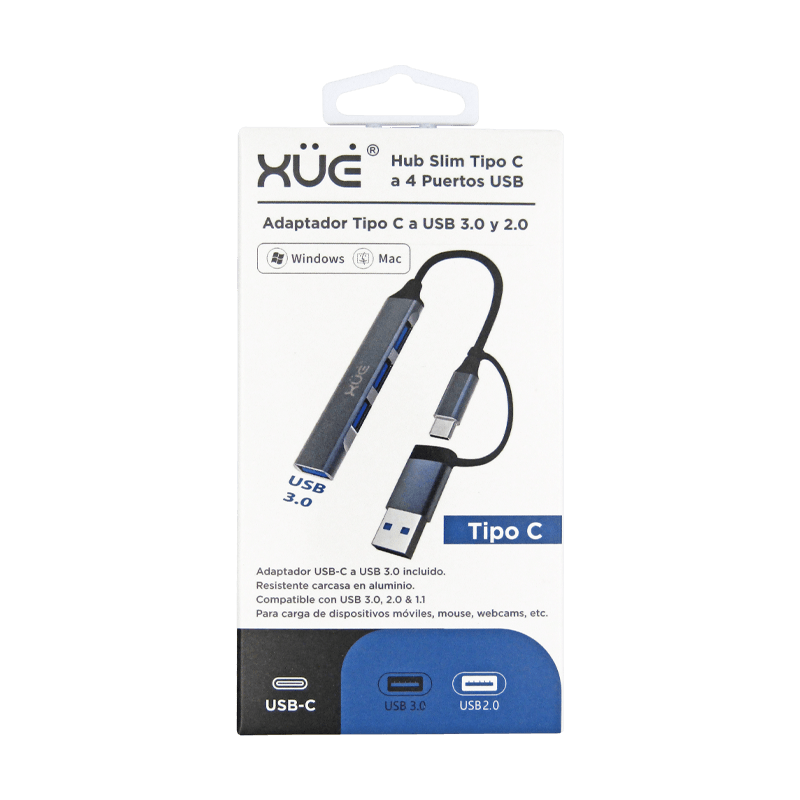 hub expansor usb c convertidor usb c hembra a usb 3 . 0 macho a 4 x usb 3