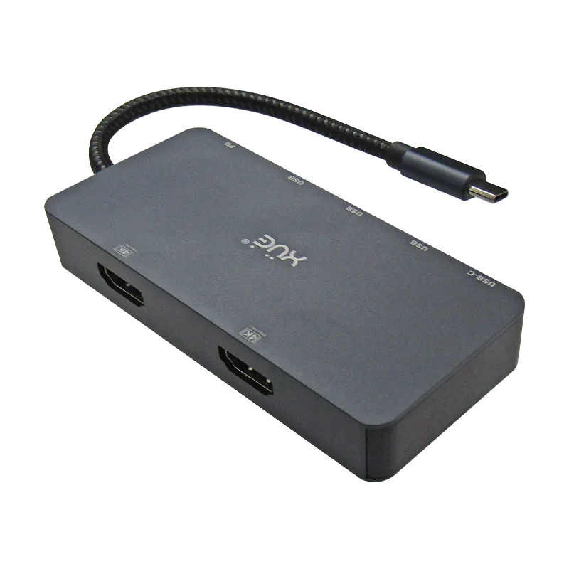 Docking Station 7-1 TIPO-C 3.1 Gen1 a 2 * HDMI 4K + PD 100W + 3*USB3.0 ...