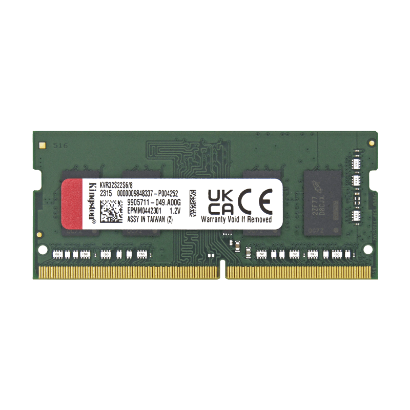 Memoria RAM para Laptop DDR4 PC4-25600 8GB 3200MHZ CL22 1.2V KINGSTON - PCS FOR ALL SAS