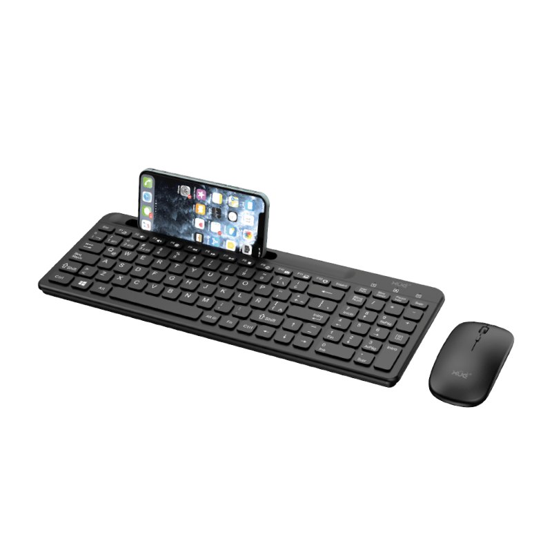 Combo Teclado Externo Wireless Compacto LATAM + Mouse 1600DPI, 2.4GHZ ...